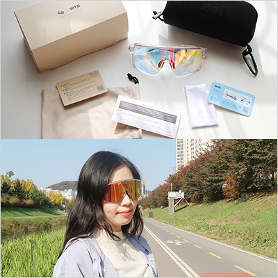 WTD 아이웨어 패션 고글 선글라스 변색 미러로 산책에도 함께 해요 : 네이버 블로그