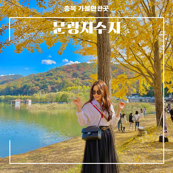 충북 드라이브 코스 괴산 문광저수지 은행나무 둘레길 포토존 주차 총정리 네이버 블로그