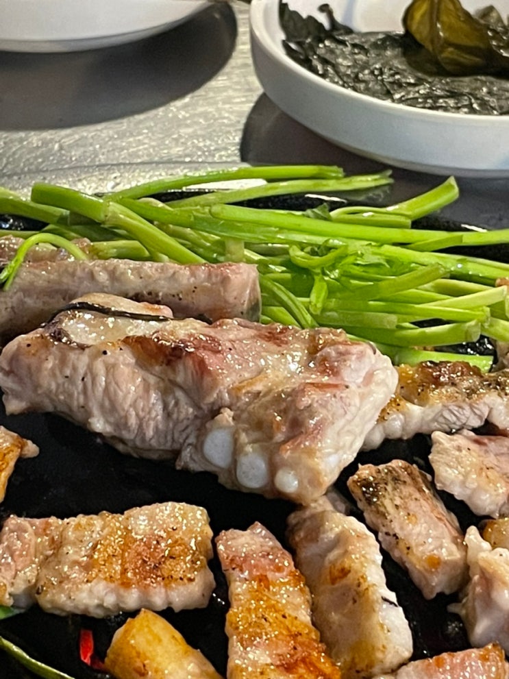 [서울] 신림/당곡역, 모든 재료가 신선하고 맛있는 ‘미나리 삼겹살’ : 네이버 블로그