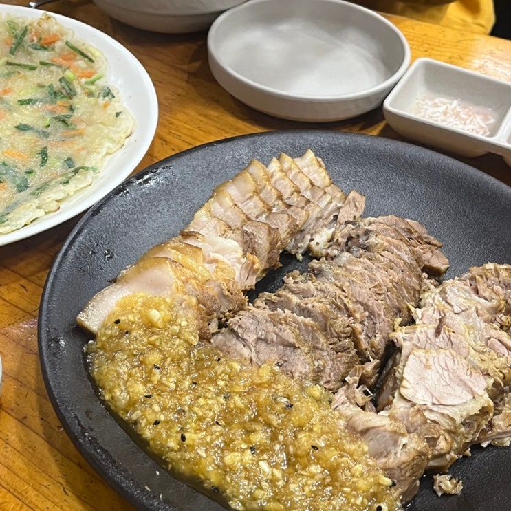 삼양동 두메골 삼양사거리역 마늘보쌈 맛집 Feat 수제비와 감자전 네이버 블로그