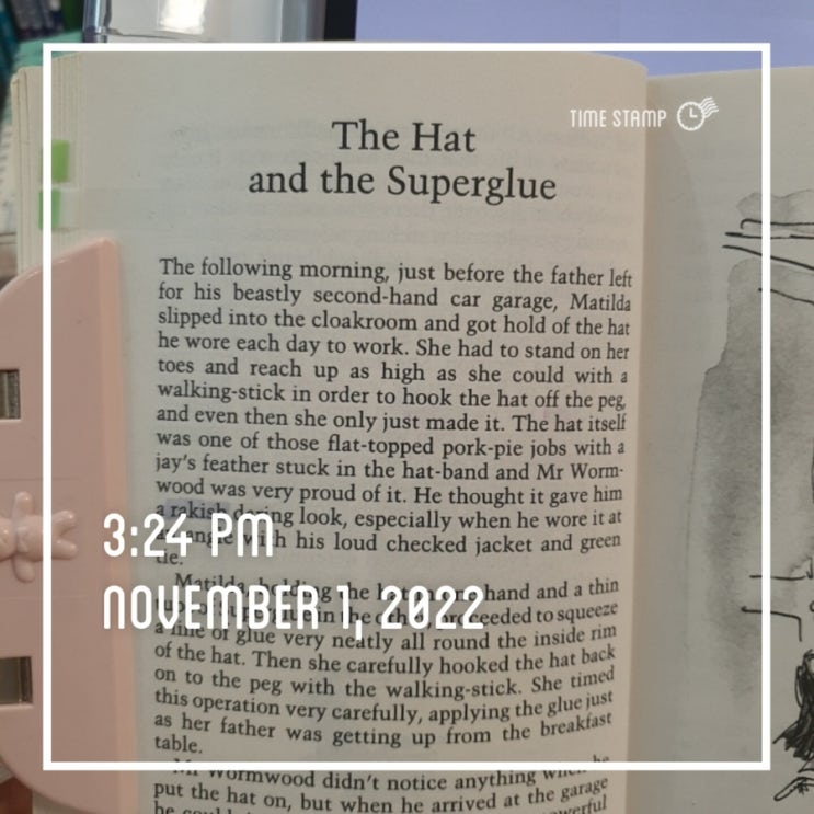 마틸다 MATILDA : 3 The Hat and the Superglue : 네이버 블로그