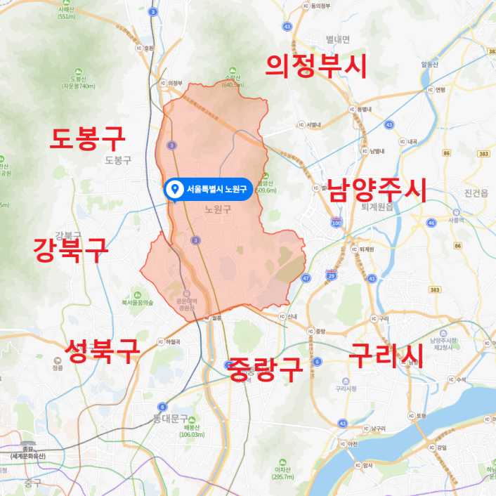 노원구 임장 준비 손품 지역 특징 은행사거리 학원가 동북선 교통 호재 상계주공아파트 미미삼 하계동 중계동 재건축 상계