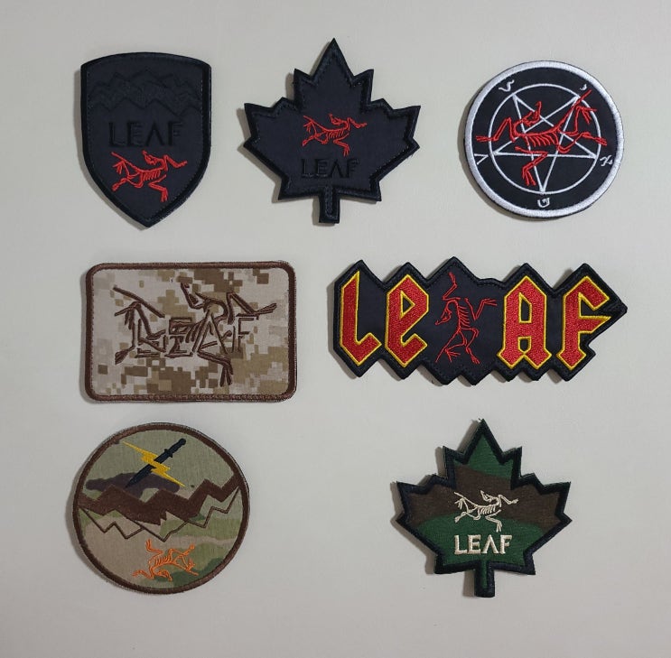 아크테릭스 리프 패치 와펜 (ARC'TERYX LEAF PATCHES) : 네이버 블로그