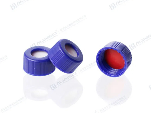 9mm Screw Thread Caps Bonded With Septa (9mm 나사형 스레드 캡 (Septa 포함 ...