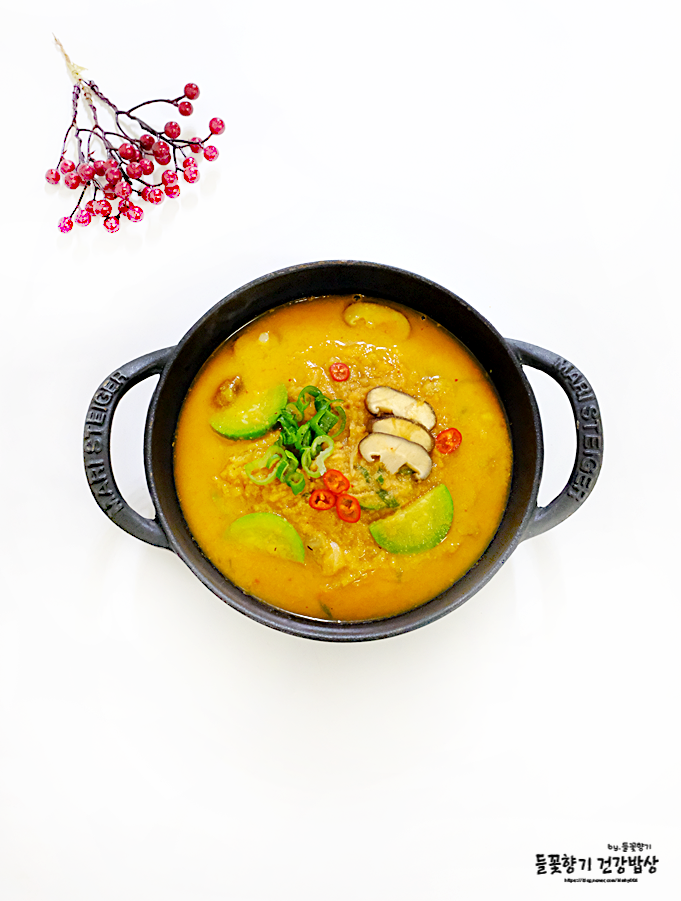 고기없이 비지찌개 만드는 법 김치 콩비지찌개 만드는 법 콩비지요리 네이버 블로그