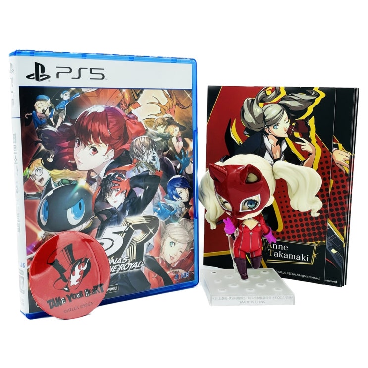 「페르소나 5 더 로얄(로열)」 PS5 패키지 오픈케이스! / 닌텐도 스위치 공통 예약 특전 : 네이버 블로그