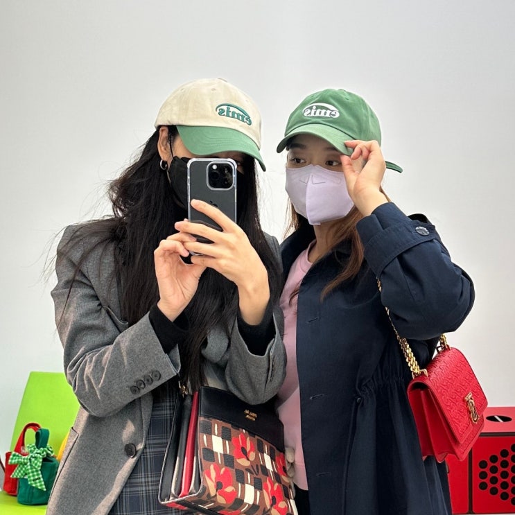 이미스 모자 민트 볼캡 emis 성수 구매후기 : 네이버 블로그