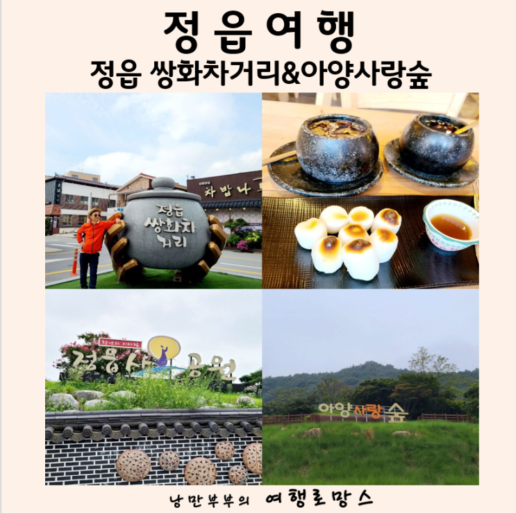 전라북도 가볼만한곳 정읍 쌍화차거리 쌍화탕 정읍사공원 문화공원 정읍 아양사랑숲 숲놀이터 여행지 추천 네이버 블로그