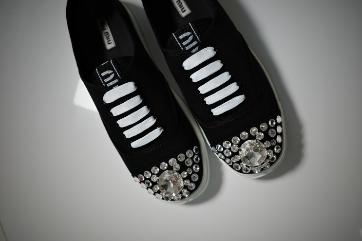 미우미우 MIUMIU 스니커즈 블랙 : 네이버 블로그