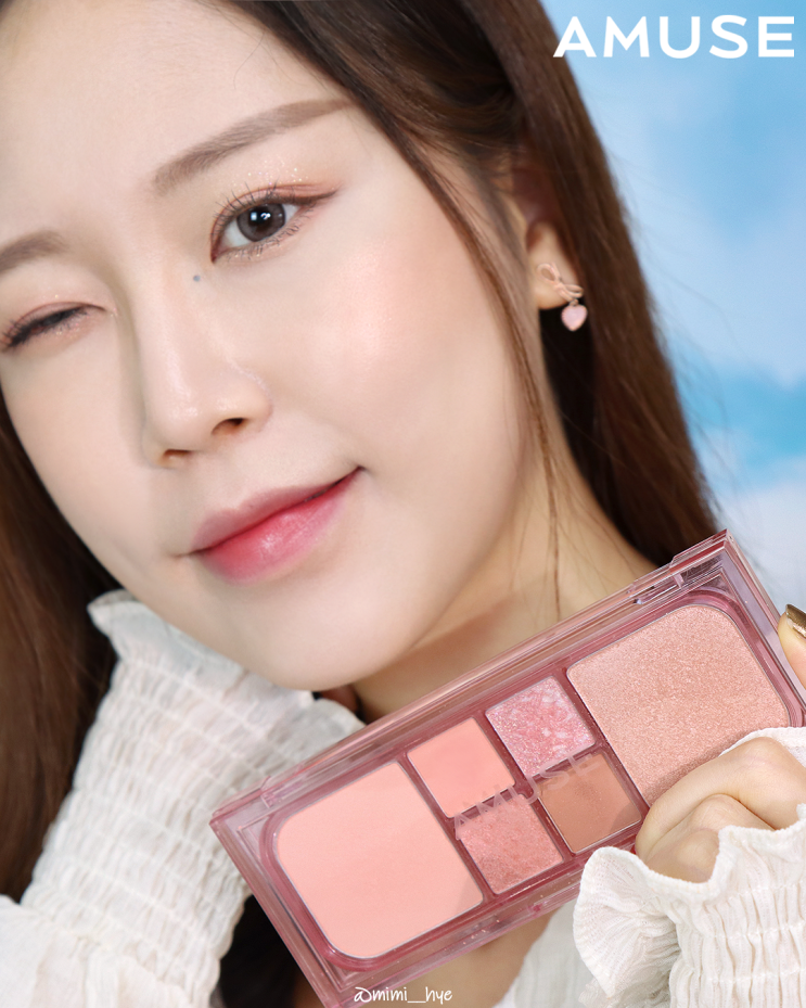 AMUSE 어뮤즈 비건 페이스 올 팔레트 3 in 1 멀티 팔레트 ! 맑고 투명영롱해... : 네이버 블로그