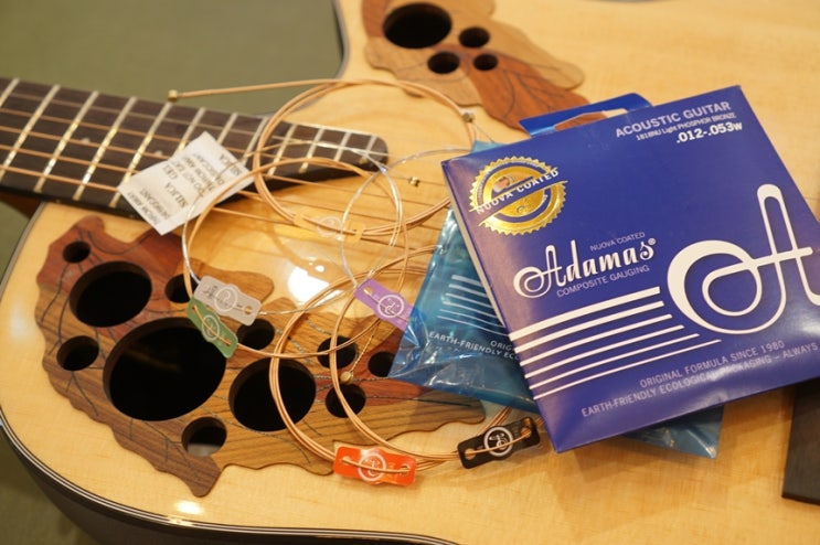 너무 좋아 하는 스트링 '아다마스 코팅현' : 네이버 블로그