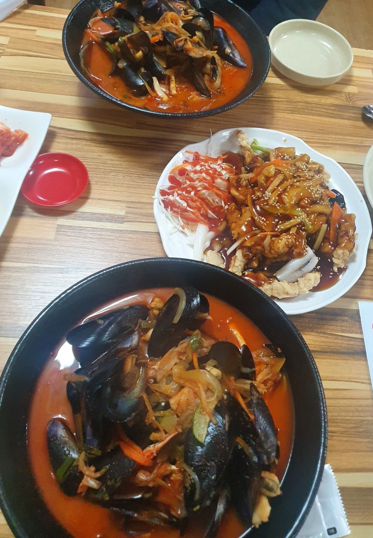 괴산 중국집 맛집 홍합 듬뿍 얼큰한 짬뽕홍가네 중화요리 네이버 블로그