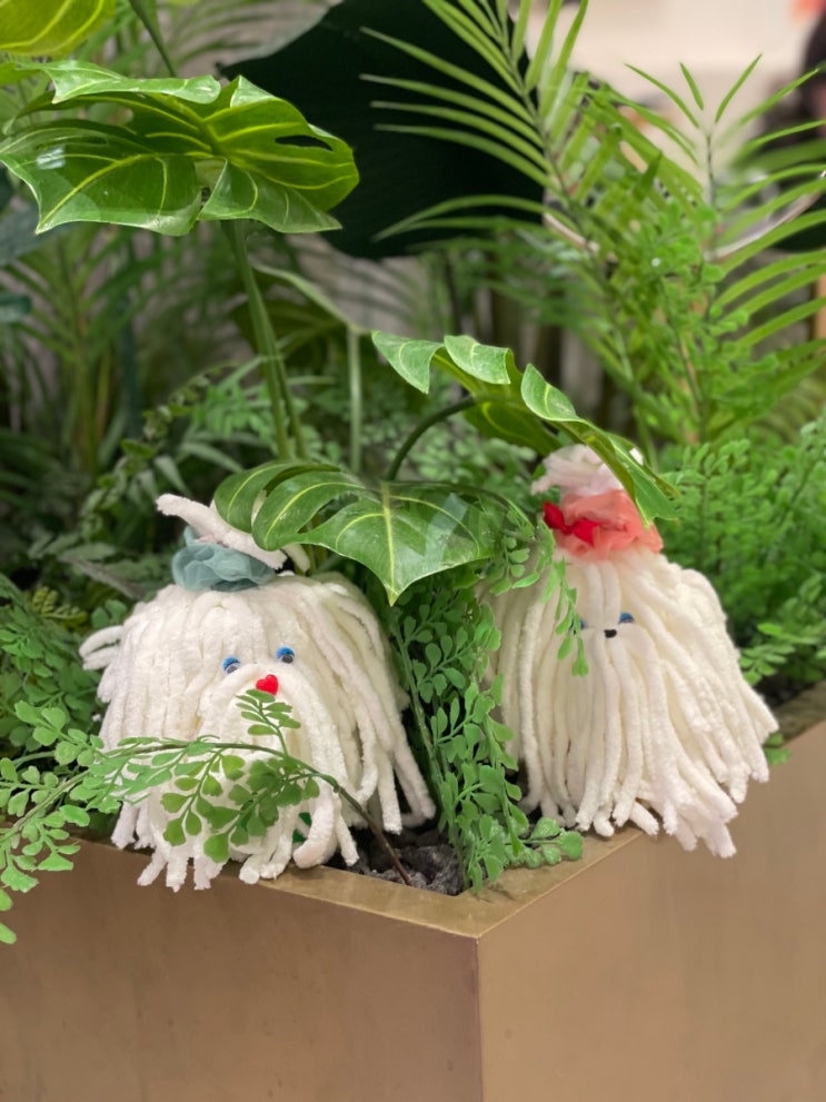 DIY 털실로 초깜찍 말티즈 털조명? 퍼조명? FURRY LAMP? 만들기 : 네이버 블로그