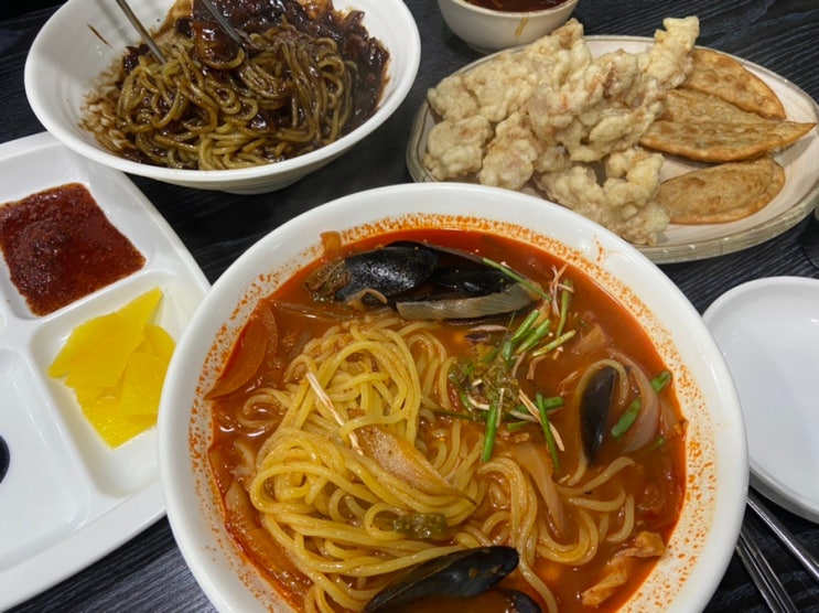 대전 월평동 24시 중국집 짬뽕 맛집 샹하이 24시 대전 배달 맛집 네이버 블로그
