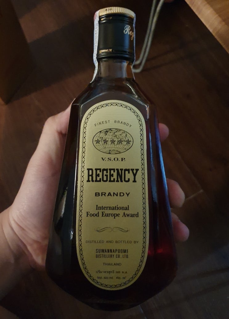 술 일기 | 태국의 참이슬 REGENCY(리젠시) brandy 500ml 후기 : 네이버 블로그