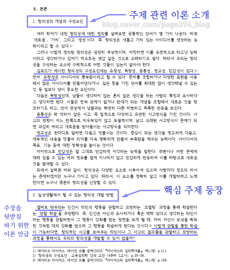 배움사이버평생교육원 배움 교육심리학 과제 작성 방법 만점 후기 예시 포함 일상생활 속 창의성 신장 방법 네이버 블로그