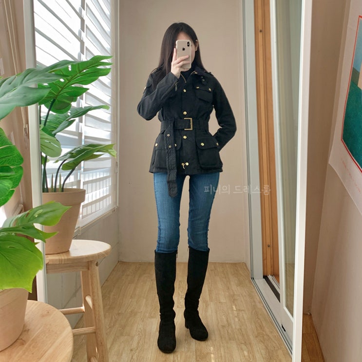 여자 바버 인터네셔널 왁스 자켓 사이즈 후기 너무 예뻐요 네이버 블로그