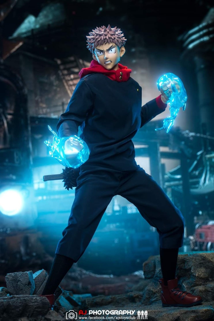 『THREEZERO』1/6 JUJUTSU KAISEN - YUJI ITADORI 주술회전 이타도리 유지 실제품 [해외 리뷰 ...