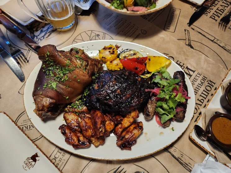 [러시아 모스크바 맛집] Torro grill 토로 그릴 스테이크 맛집 패밀리 레스토랑 with 메뉴 : 네이버 블로그