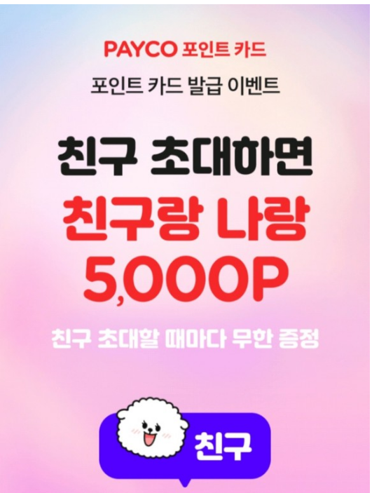 페이코 포인트 카드 발급 이벤트페이코 5천원 신규시 최대 9천원 100 증정 초대코드vvewlg 네이버 블로그