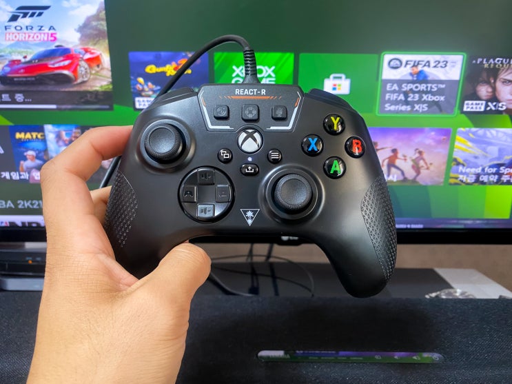 엑스박스 패드 터틀비치 유선 컨트롤러 리액트 후기 : 네이버 블로그