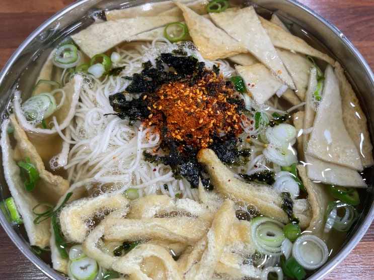 혼밥하기 좋은 멸치국수 전문점 서리서리 청주 가경동 가경터미널 맛집 네이버 블로그