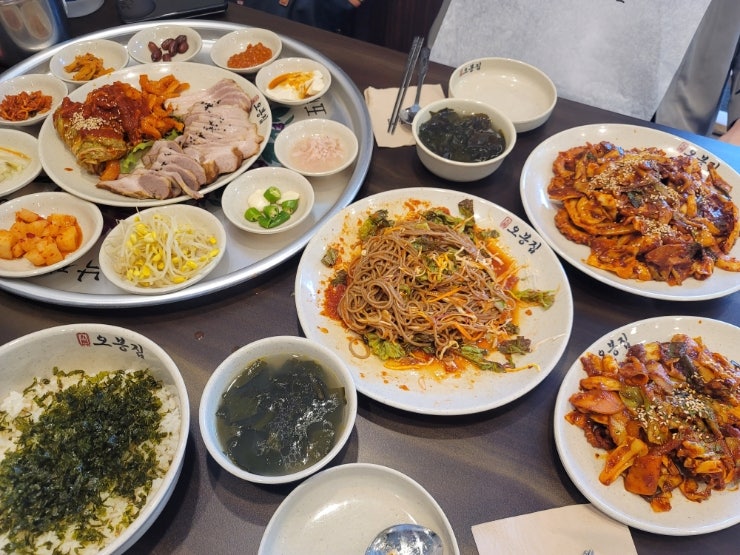 공릉맛집 태릉입구역맛집 오봉집 공릉점 낙지와 보쌈이 맛있는 집 모임장소추천 네이버 블로그