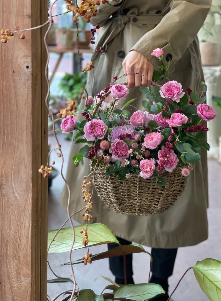 FLOWER BASKET - 인터레이 장미 : 네이버 블로그