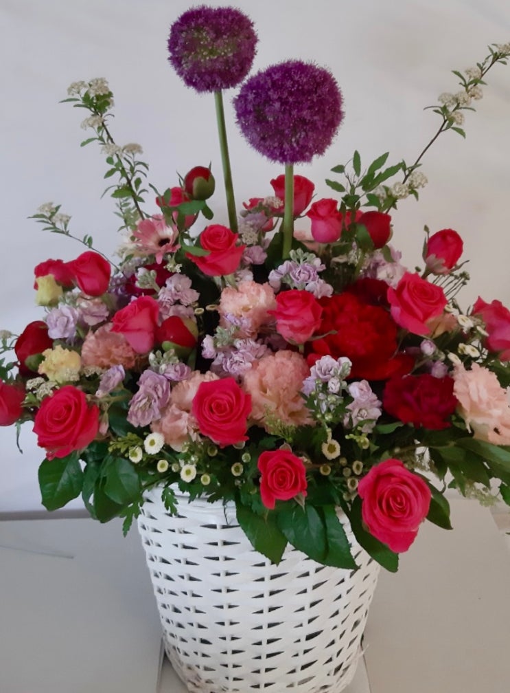울산 꽃집 꽃다발, 바구니, 화분, 화환 (전국 배달 가능) 행사 전문 Flower & Base : 네이버 블로그