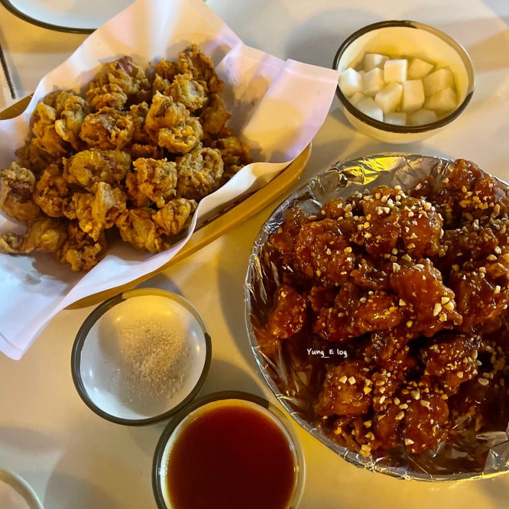 창원 중앙동 맛집 양념치킨이 찐인 로컬 맛집 오거리 통통닭 네이버 블로그