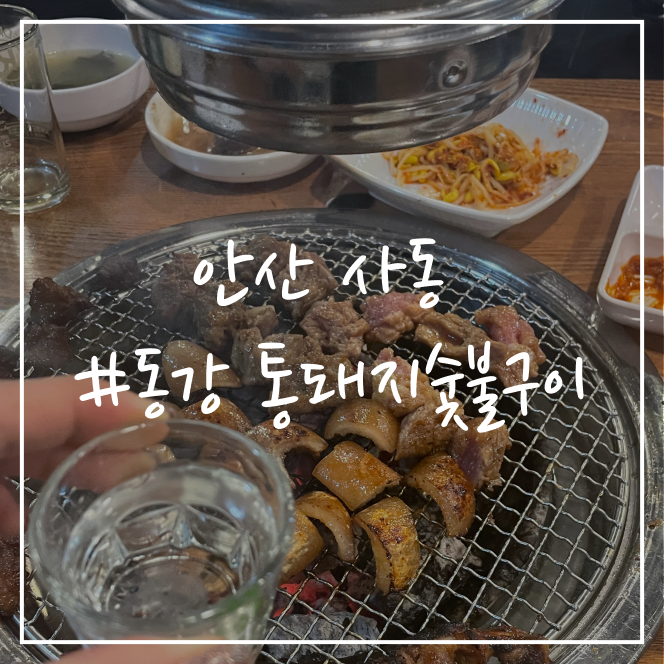 안산맛집 사동 24시동강돼지갈비 통돼지숯불구이 네이버 블로그