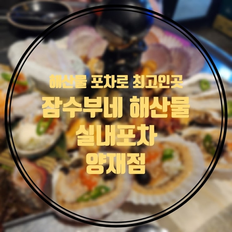 양재시민의숲 맛집 해산물 포차 모임으로 최고인 곳 잠수부네 해산물 실내포차 양재점 네이버 블로그