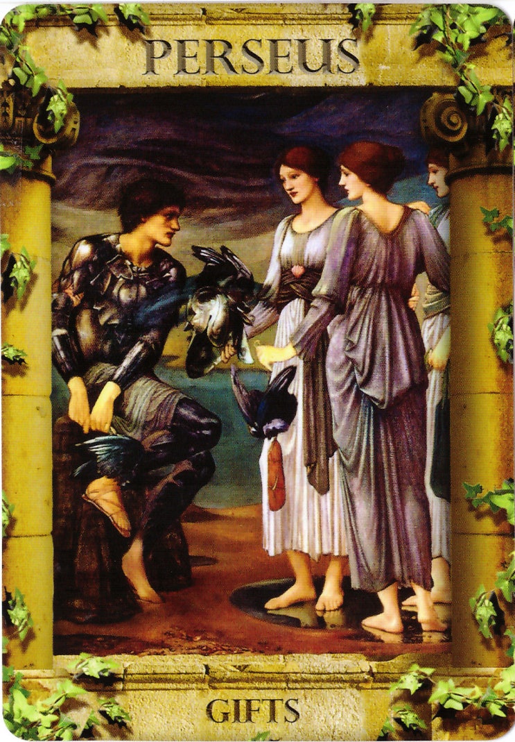 재미있는 타로 사주이야기 (정경진 타로)GREEK MYTHOLOGY READING CARDSPERSEUS (페르세우스 ...