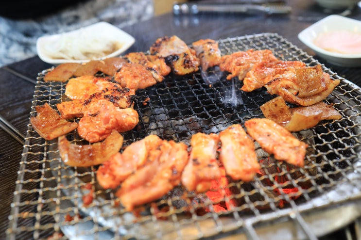 강촌 맛집 옛터숯불닭갈비 그리고 강촌어부네매운탕 : 네이버 블로그