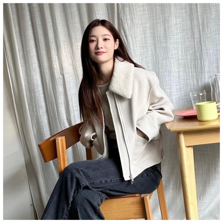 정채연 인스타그램 사복 옷 패션 온앤온 여자 겨울 아우터 추천함 네이버 블로그