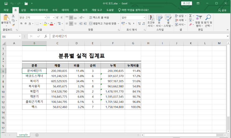 엑셀excel 기초 And 실무 엑셀 배우기 시트의 모든 수식 확인하기 And 계산 옵션 확인하기 네이버 블로그