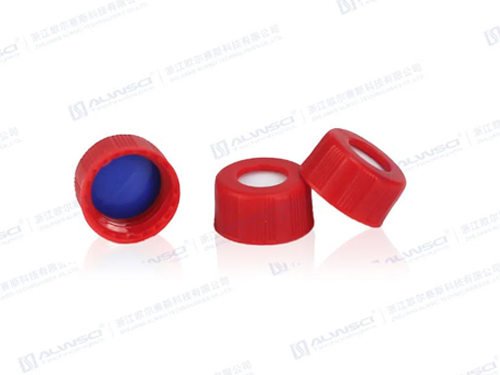 ND9 9-425 Screw Thread Caps With PRE-SLIT Septa (ND9 9-425 나사형 스레드캡 ...