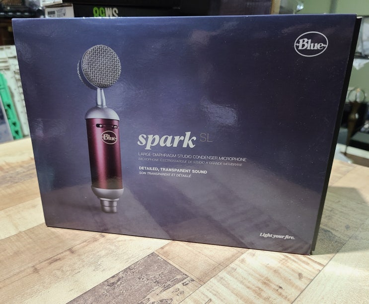BLUE spark SL 실버레드 스튜디오 컨덴서마이크 : 네이버 블로그