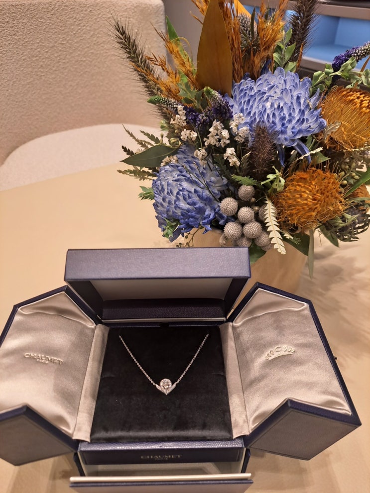 Wedding 3 예물 쇼메 조세핀 목걸이 티파니앤코하모니 웨딩밴드 버버리 캐시미어코트 네이버 블로그