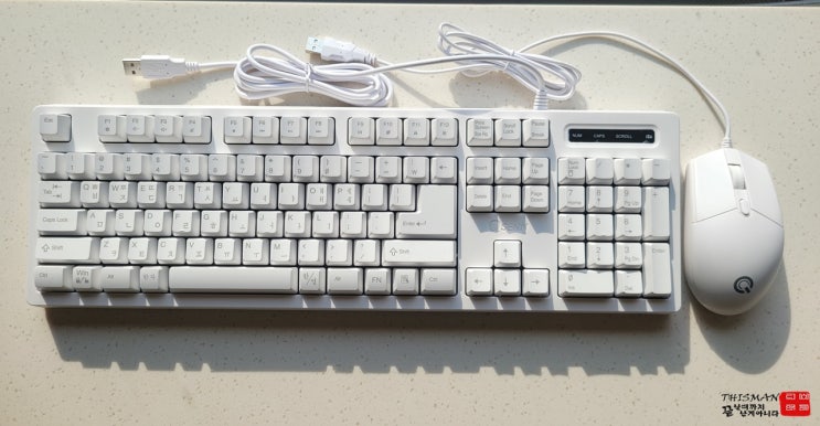 큐센 키보드마우스 세트 QSENN GP-KM4500 사무실 업무용 키보드와 마우스로 최고 : 네이버 블로그