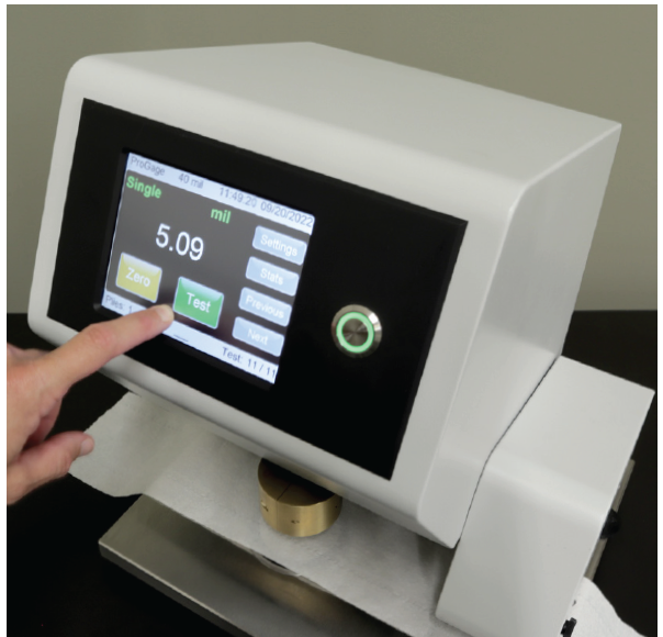 [필름두께측정기] 신규 PROGAGE 터치스크린 버전 : 네이버 블로그