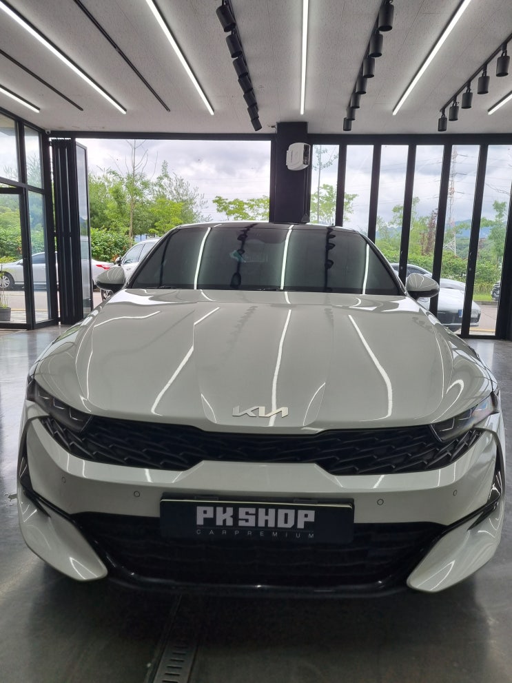 구파발 기아 K5 사고 수리 후 PPF 필름 생활보호 패키지 3종, 유리막 코팅 시공 : 네이버 블로그