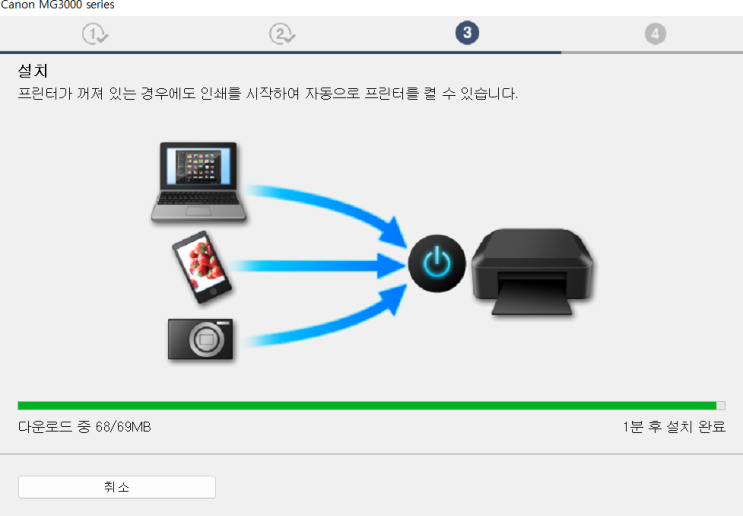 캐논 MG3095W 프린터 드라이버 설치하기! : 네이버 블로그