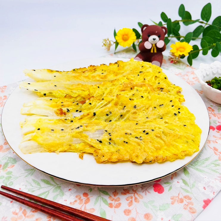 가을 배추전으로 막걸리 한잔할까요배추전 맛있게 만드는 법고소한 배추전 만들기 네이버 블로그