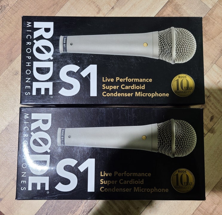 RODE S1-B 로데 스튜디오 보컬 라이브 컨덴서마이크 : 네이버 블로그