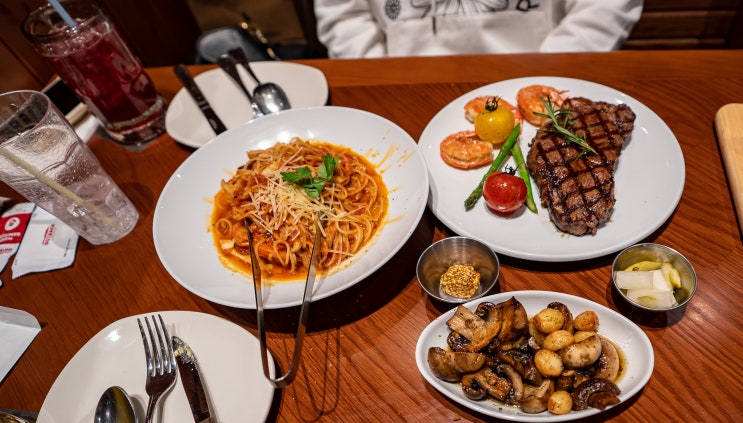 아웃백 스테이크 하우스 시흥프리미엄아울렛점 다녀왔어요 네이버 블로그