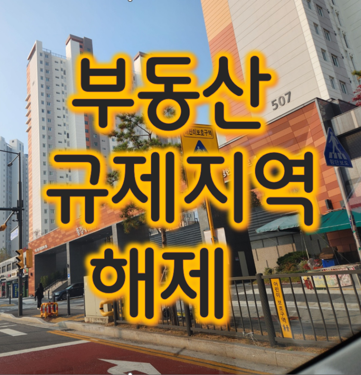 정부 부동산 규제 발표 투기과열지역 해제 조정지역 해제 집값 하락 잡는 해결책 될까 네이버 블로그