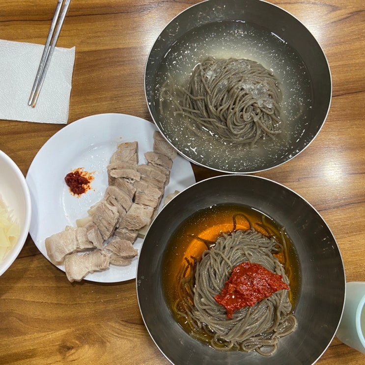 답십리 맛집 성시경 맛집 리스트 먹을텐데 성천막국수 본점 주차 내돈내산 후기 네이버 블로그