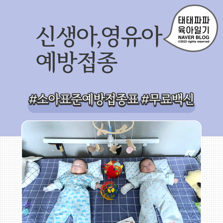 영유아 예방 접종 주의 사항 과 무료백신 네이버 블로그
