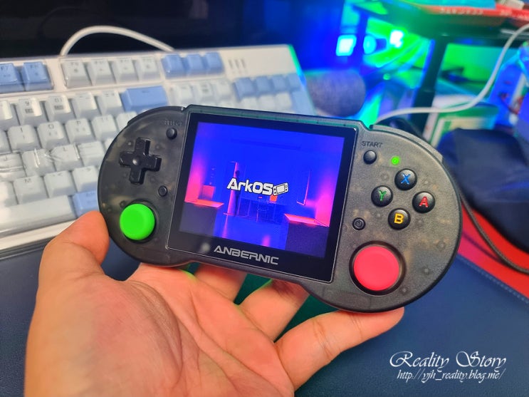 또 다른 최신형 엔버닉 RG353P 한방팩(512GB) ArkOS 공개!? 이건 몰랐을걸!? RG353V+RG353VS와 호환이 ...